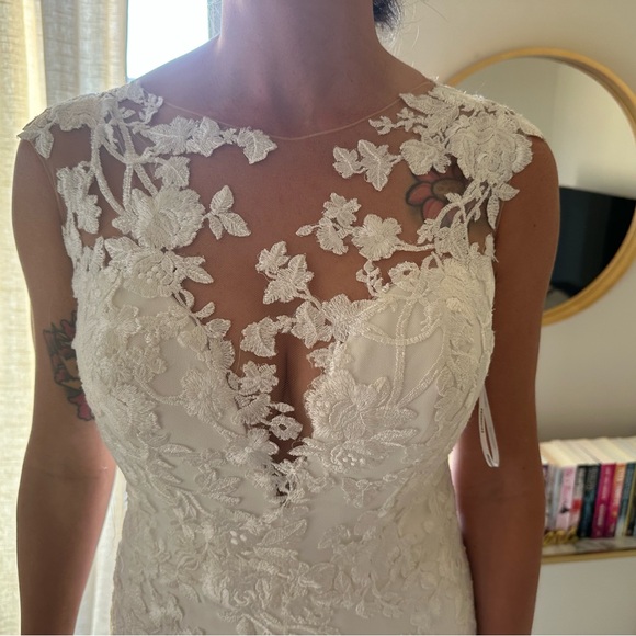 Pronovias | Dresses | Pronovias Drail Wedding Gown | Poshmark